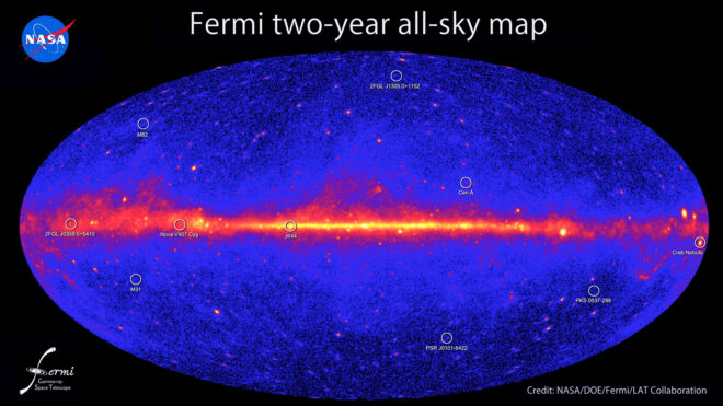 Ecco il nuovo cielo di Fermi – MEDIA INAF