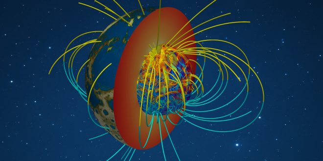 Terra, campo magnetico anche con il nucleo liquido – MEDIA INAF