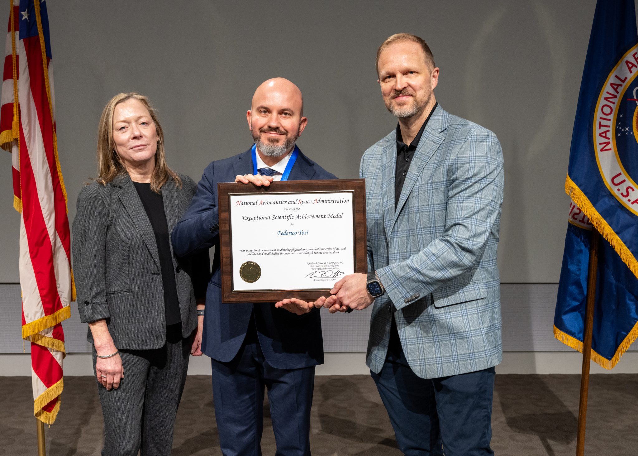 Tre ricercatori Inaf premiati dalla Nasa – MEDIA INAF